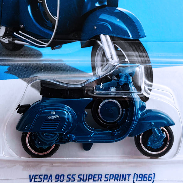 Hot Wheels FACTORY FRESH - Vespa 90 SS Super Sprint (1966) – 1 Station Hub