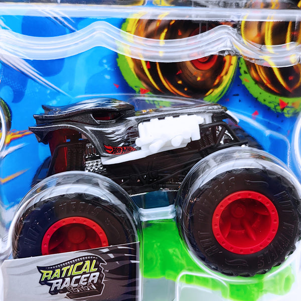 Hot Wheels Monster Trucks - Beast Bashers Ratical Racer – 1 Station Hub