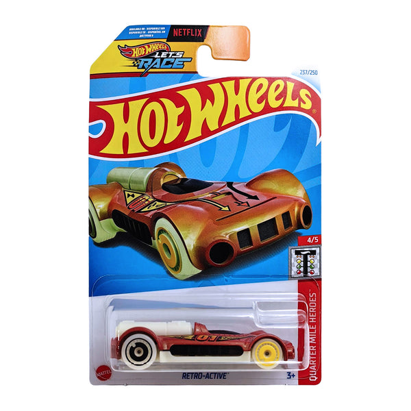 Hot Wheels Quarter Mile Heroes - Retro-Active – 1 Station Hub