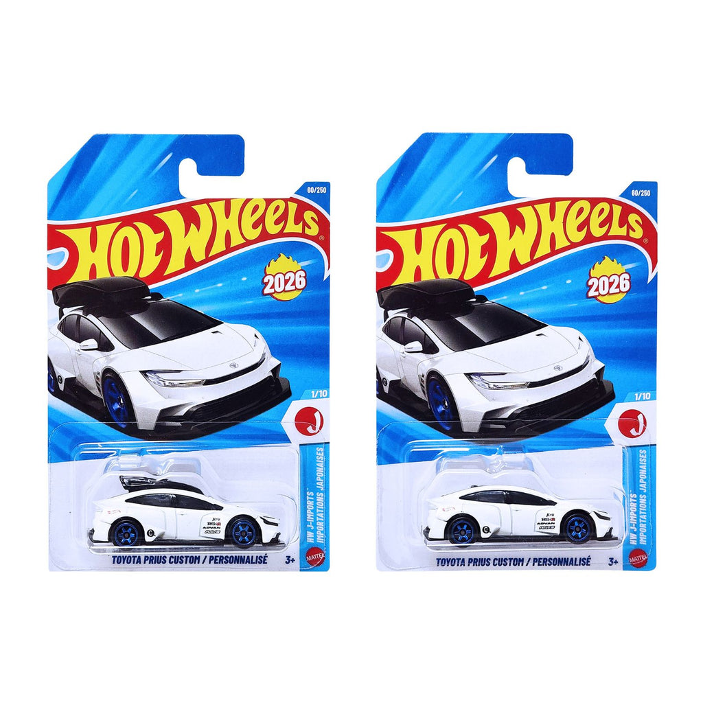 Hot Wheels HW J-Imports Toyota Prius Custom | 1:64 | 1 Station Hub