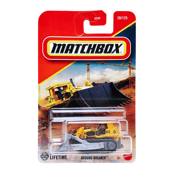 Matchbox Ground Breaker - Bulldozer – 1 Station Hub
