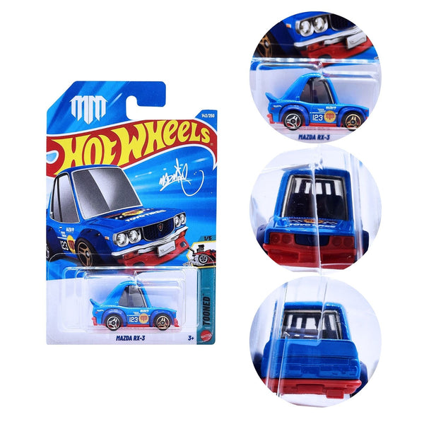 Hot Wheels Tooned Mazda RX-3 | 1:64 Cartoon Style JDM | 1 STATION HUB ...