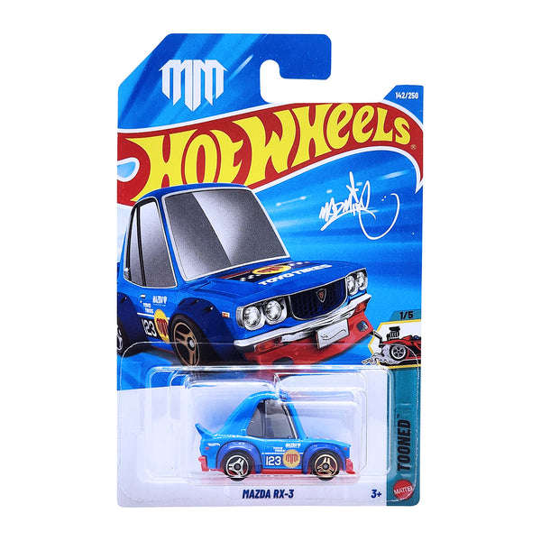 Hot Wheels Tooned Mazda RX-3 | 1:64 Cartoon Style JDM | 1 STATION HUB ...