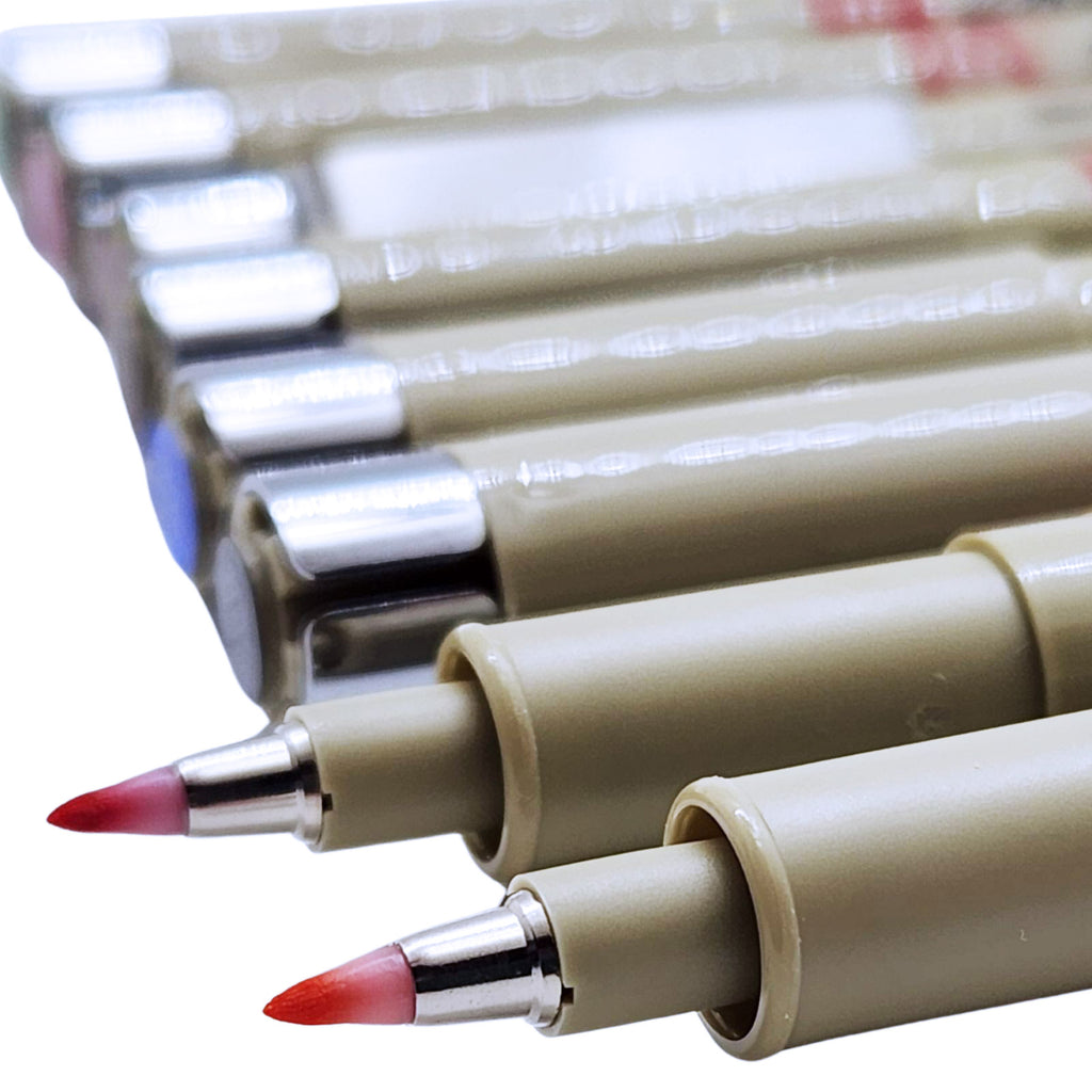 Sakura Pigma Sketch Brush Set | 6 or 8 Pack Archival Ink Pens – 1 ...