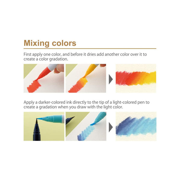 Zig Kuretake Clean Color Real Brush Pen – 1 Station Hub