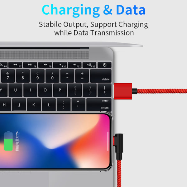 Fast Charging Magnetic Charging & Data Cable - L-Shape – 1 Station Hub