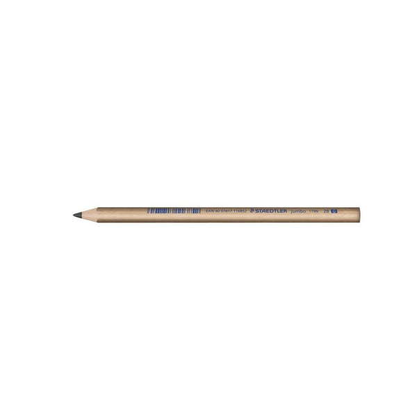 Staedtler 12 Jumbo Triangular 2B Pencils Natural Wood – 1 Station Hub